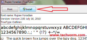 Use New Rupee Symbol Font With Microsoft Word • TechVorm