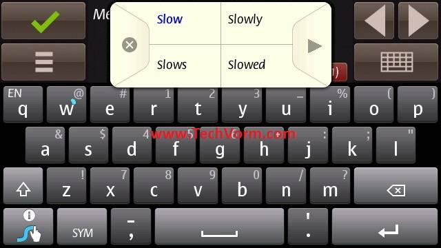 Swype: Virtual Keyboard, Now Available For Symbian S60v5 • TechVorm