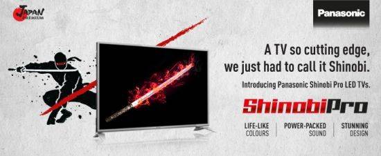 Panasonic Shinobi Pro LED TV Series Launched Starting At Rs. 28,900 ...