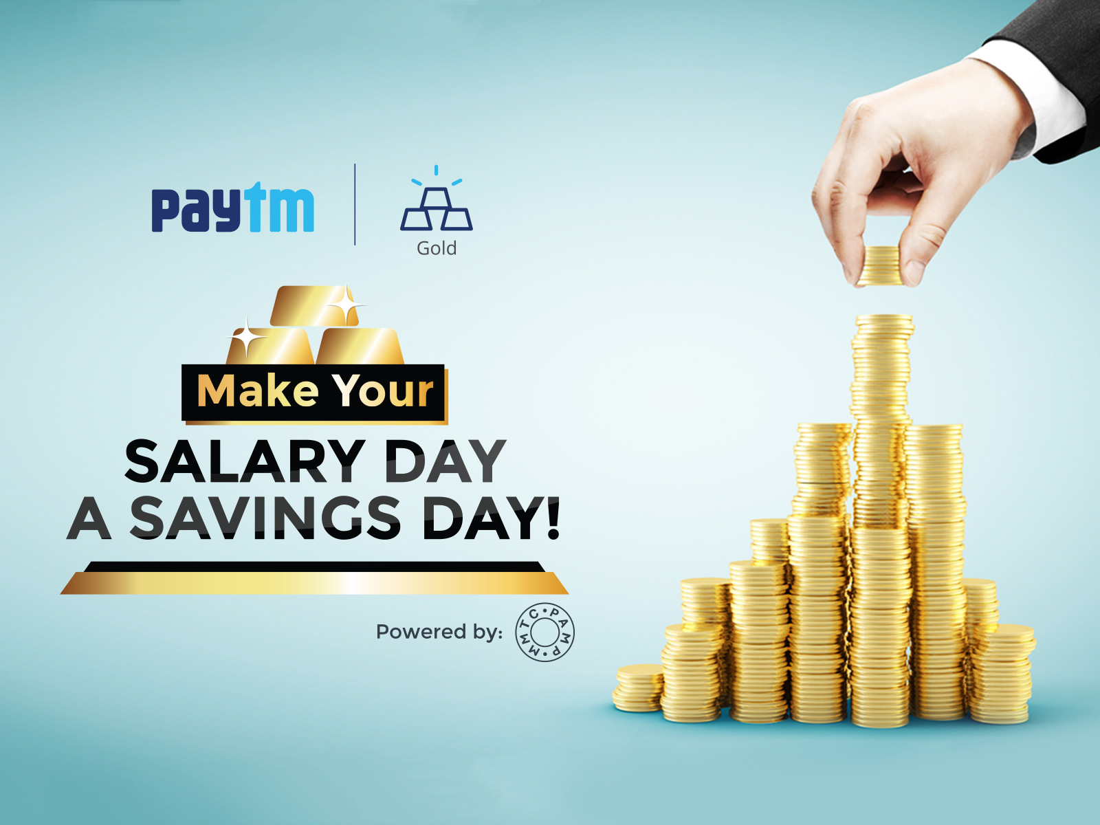 For Promoting Digital Gold, Paytm Launches Make Your Salary Day a ...