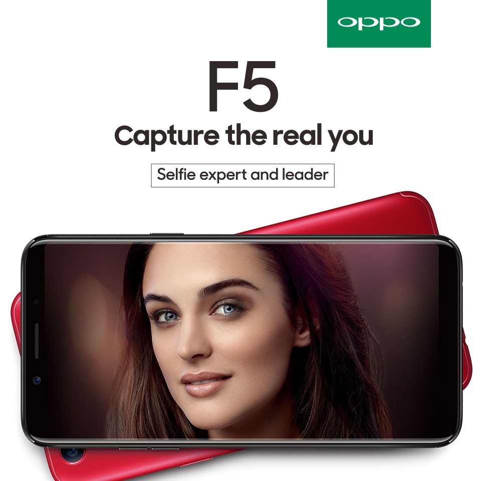 Oppo F5 With Artificial Intelligence Technology for Selfies & Bezel ...