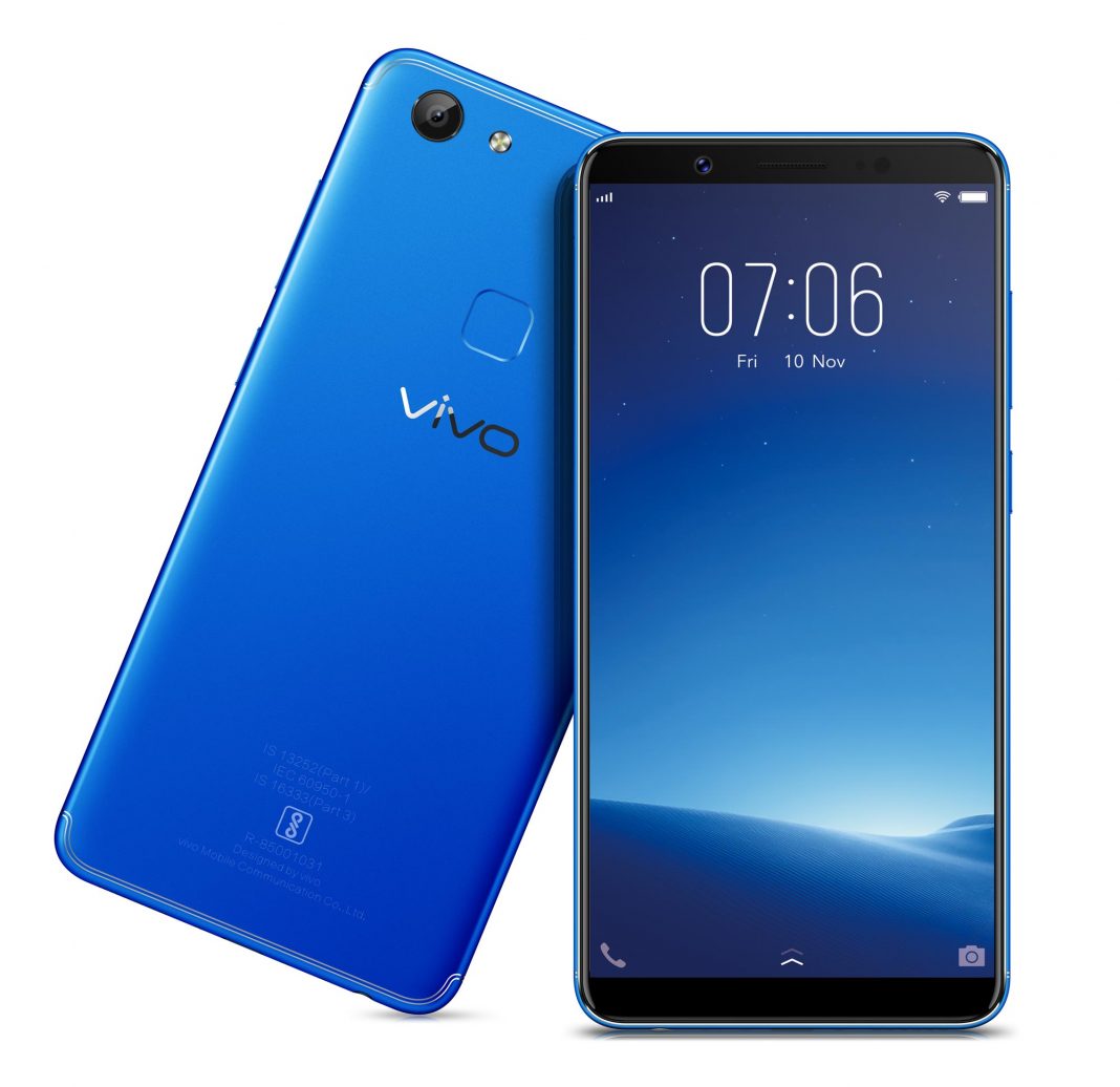 Vivo V7 Energetic Blue Variant Launched at Rs. 18,990 • TechVorm