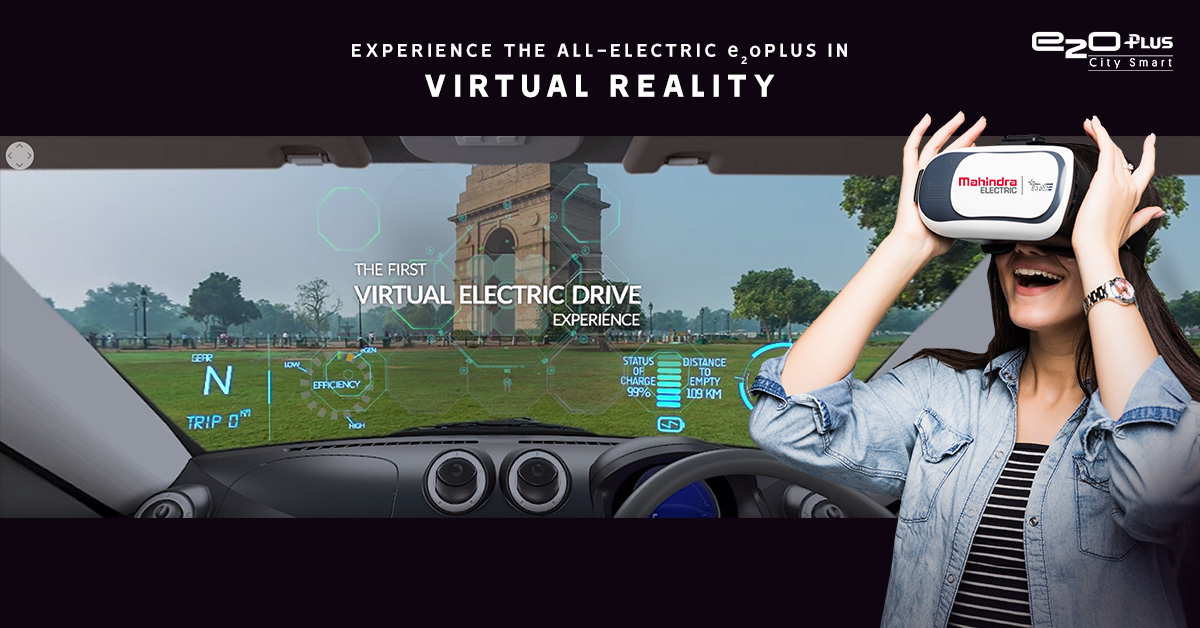 Mahindra Electric Launches Virtual Reality Based Drive Experience for ...