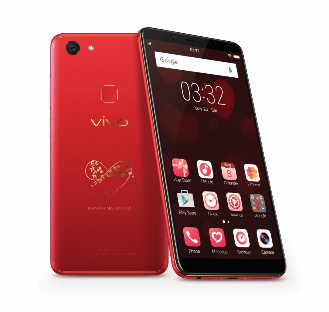 Vivo V7+ Limited Edition Smartphone in Infinite Red Color Launched at ...