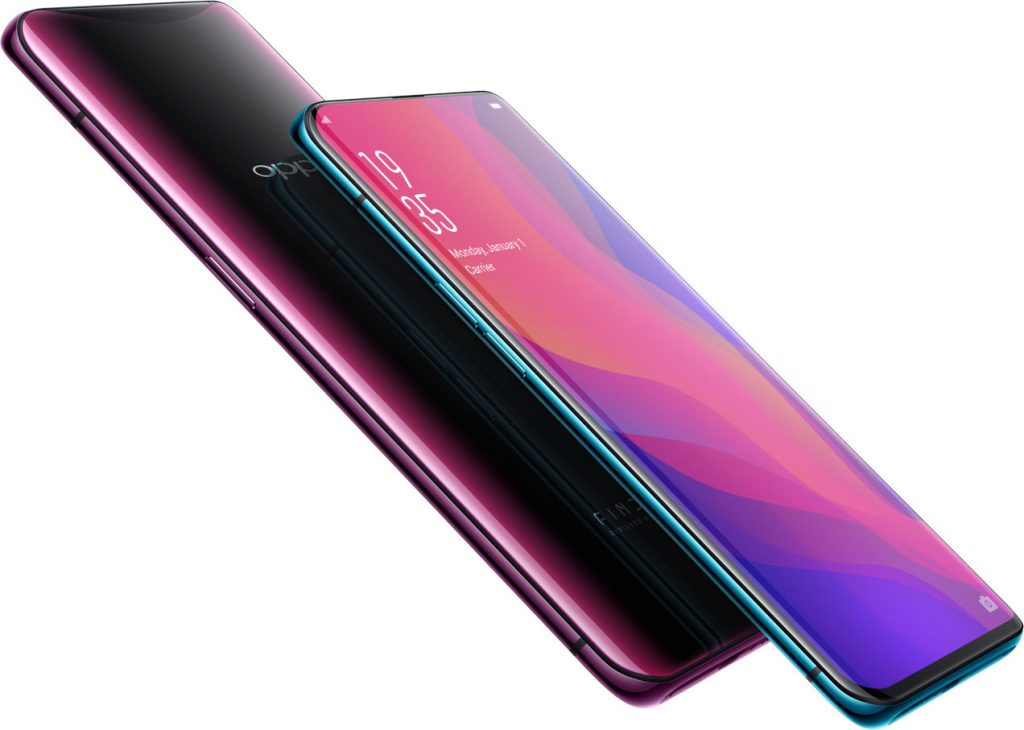 OPPO Find X with Pop Up Front & Rear Cameras, Snapdragon 845, 8GB RAM ...