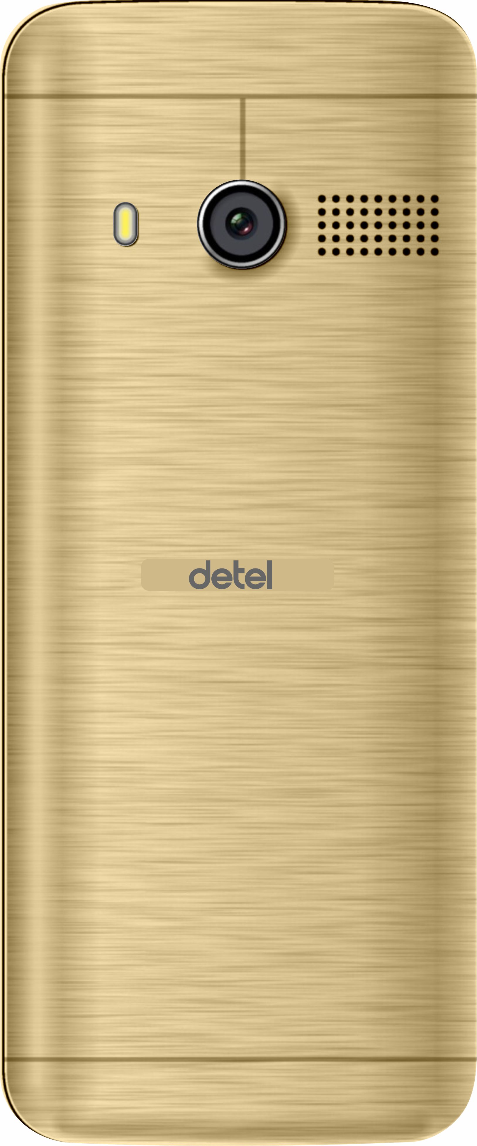 Detel D1 Gold Feature Phone Launched at Rs. 999 • TechVorm