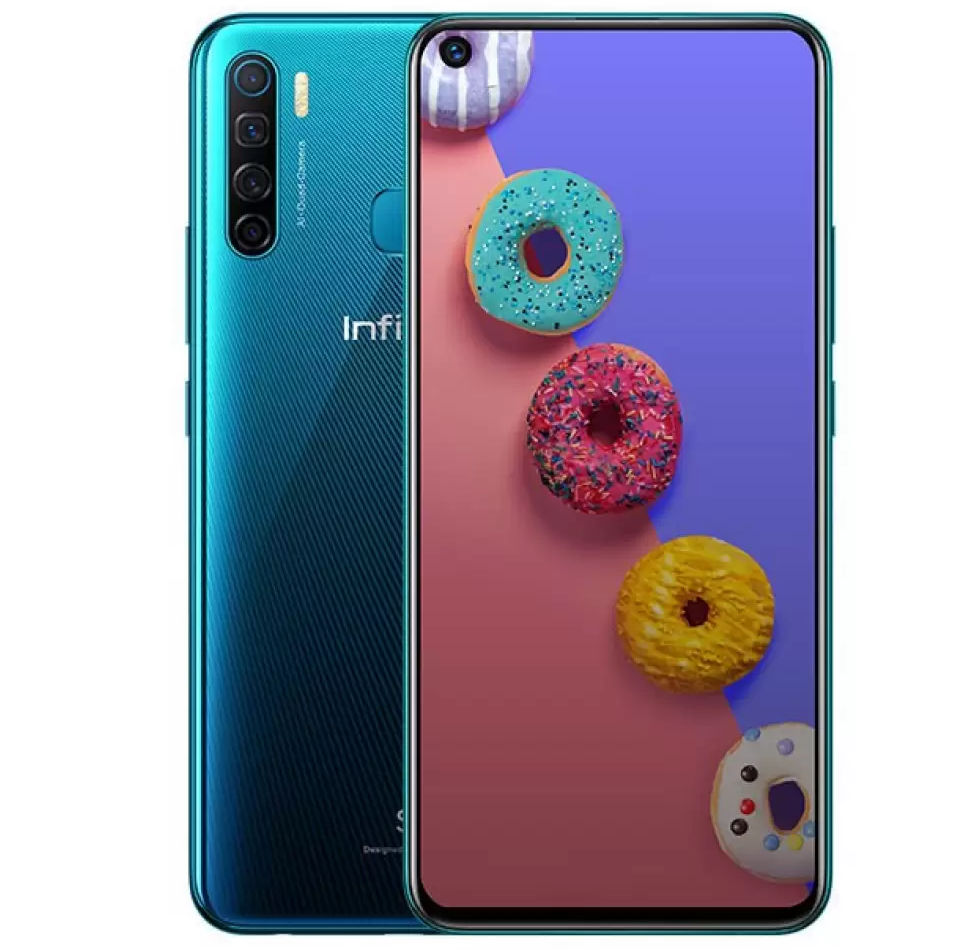 Infinix S5 with 6.6 inch HD+Display, Quad Rear Cameras, 32MP Selfie ...