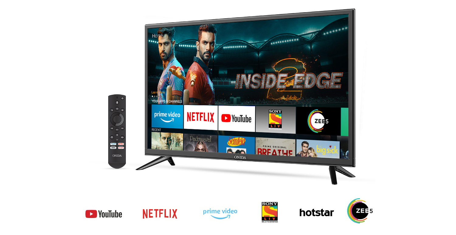 Amazon Launches Fire TV Edition with Onida Smart TVs Starting at Rs ...