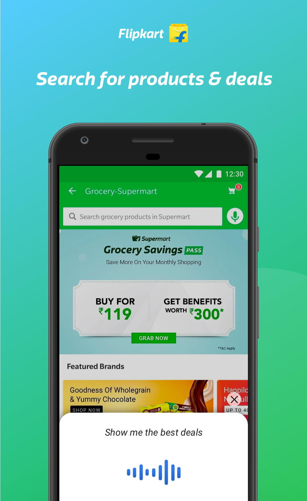 Flipkart Introduces Voice Assistant Feature to its Grocery Store ...