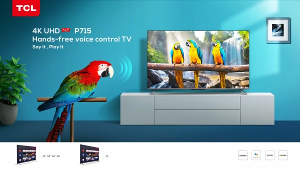 TCL P715 4k Android Smart TV Launched, Starting at Rs. 39,990 • TechVorm