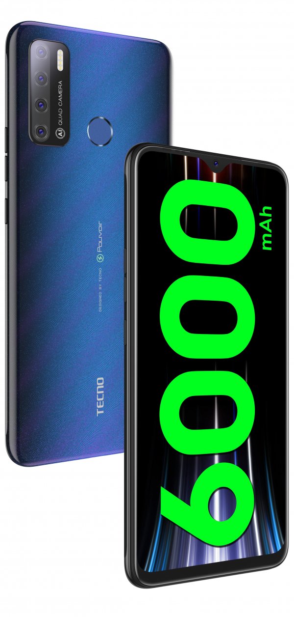 TECNO Launches SPARK Power 2 Air with 6000mAh Battery, 7 inch HD+ ...