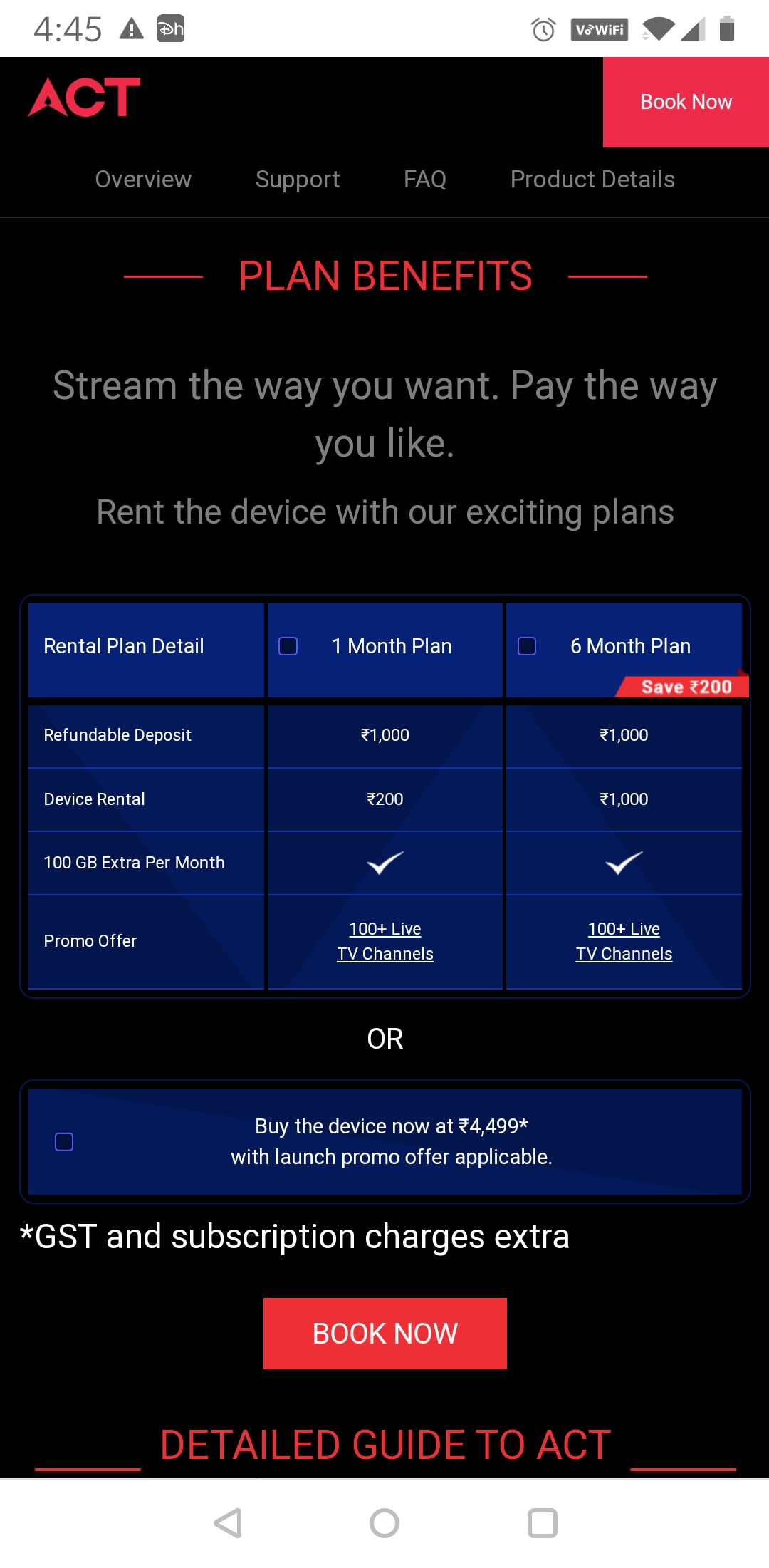 Review of ACT Stream TV 4K - It Ticks All Boxes For Your Entertainment ...