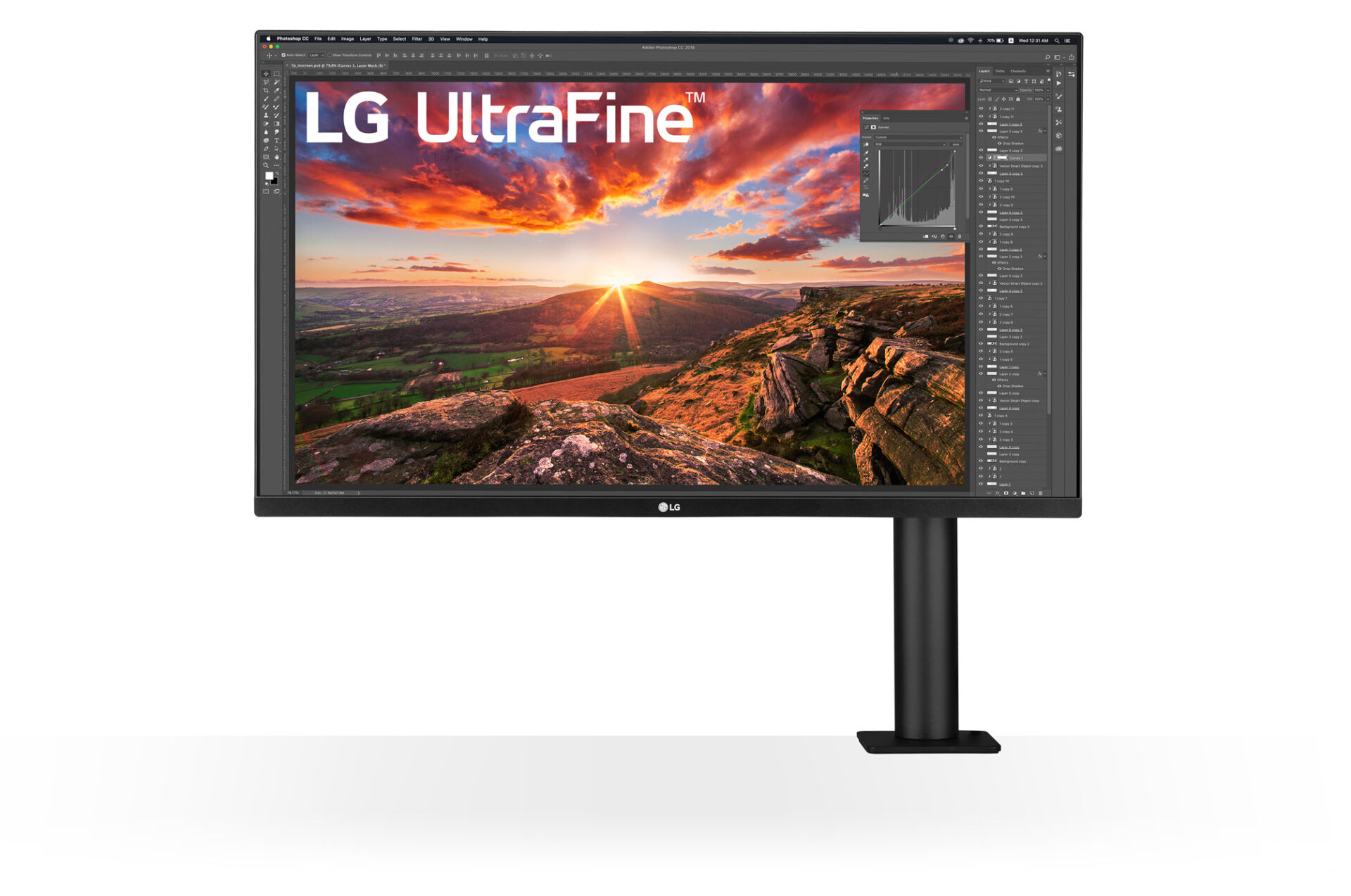 LG Ultrafine Flexible Display Ergo 4K Monitor Launched in India • TechVorm