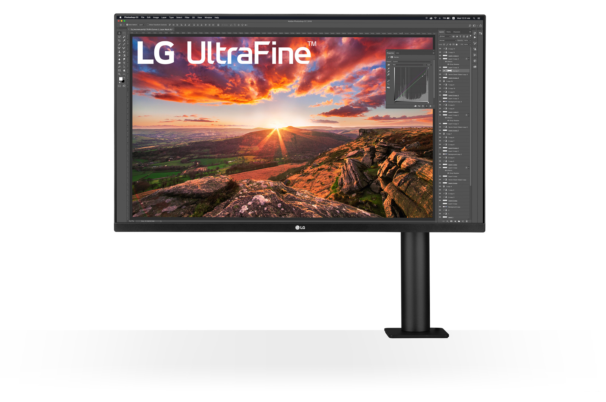 LG Ultrafine Flexible Display Ergo 4K Monitor Launched in India • TechVorm