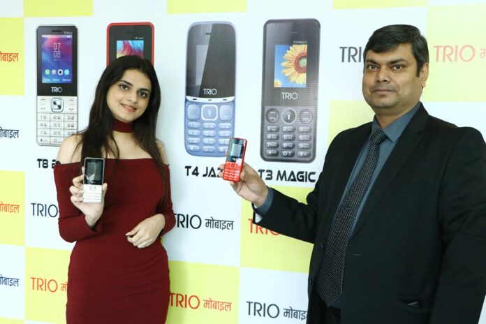 Trio Series of Feature Phones Launched in India • TechVorm
