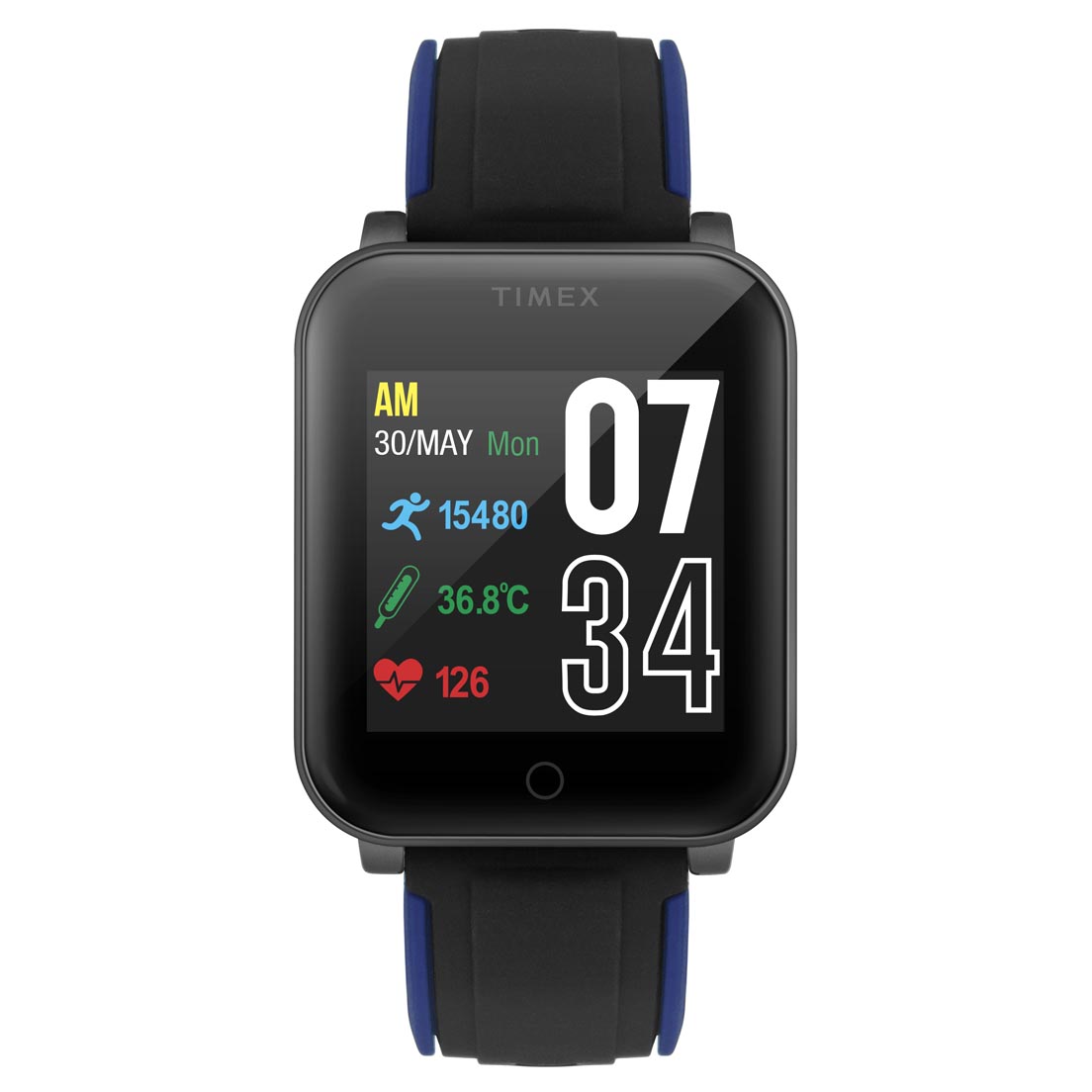 TIMEX FIT Smartwatch with Telemedicine feature, Temperature Sensor ...