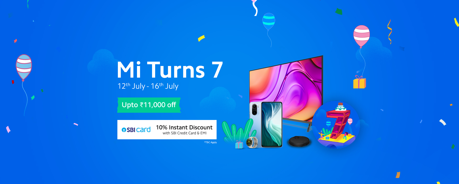 Mi Anniversary Sale 2021 - Details of Offers & Discounts • TechVorm