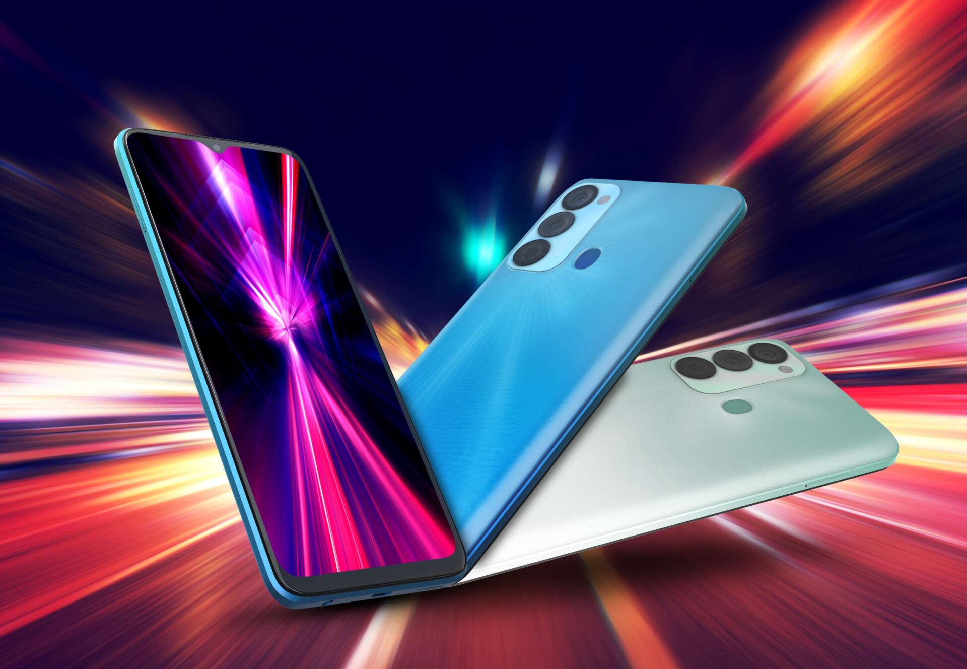 itel Vision 3 Smartphone with 6.6" HD+ Display, 5000mAh Battery ...