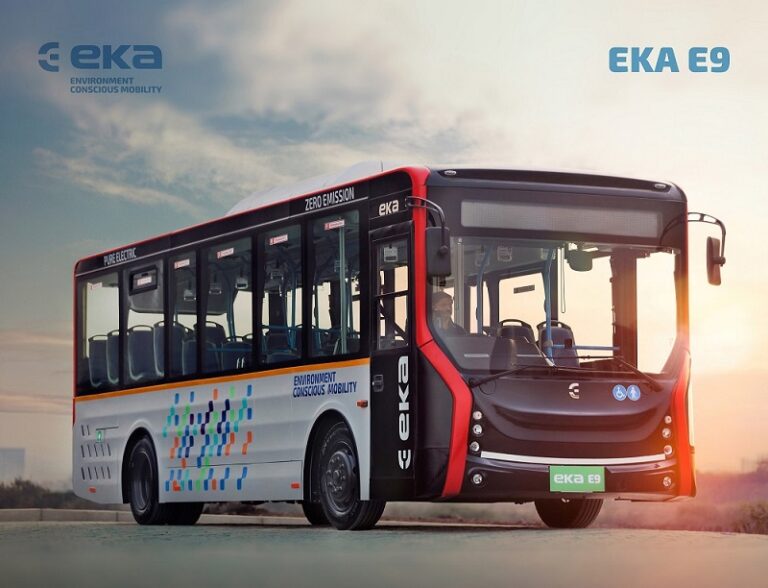 EKA E9 Electric Bus Unveiled • TechVorm