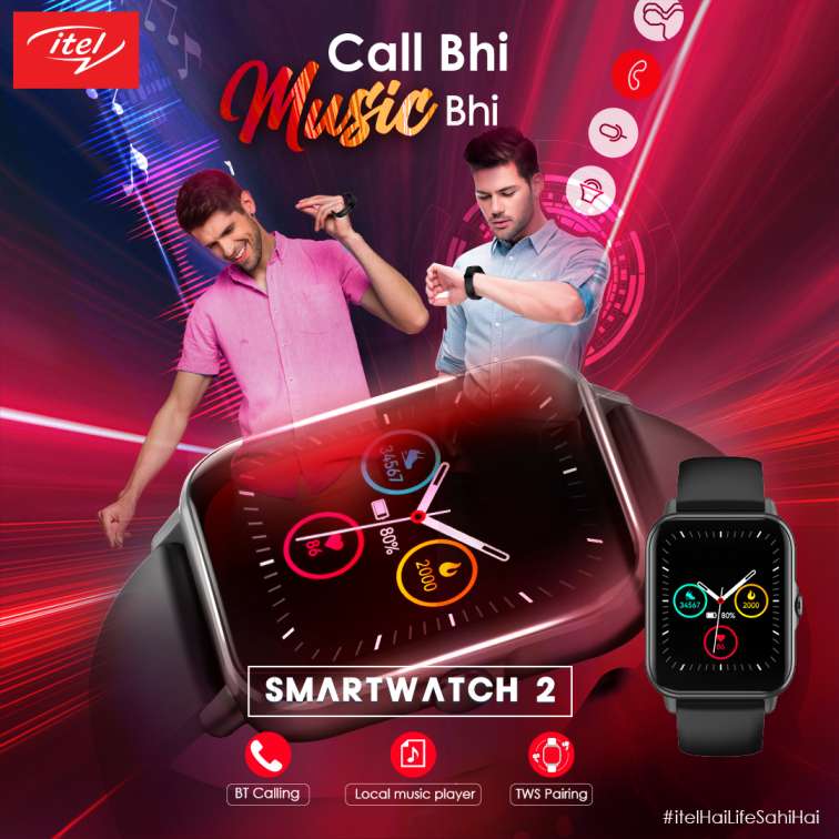 itel Smartwatch 2 with BT Calling & 1GS Launched in India; Price Starts ...