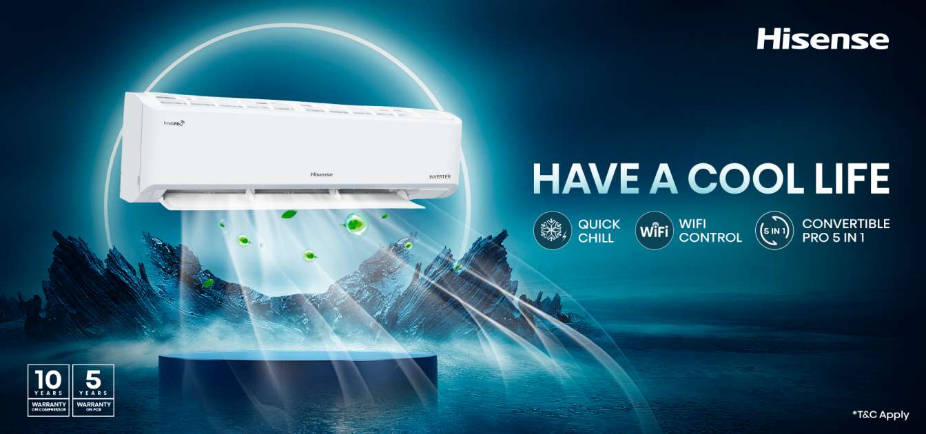 Hisense Smart ACs with Host of Features Announced • TechVorm