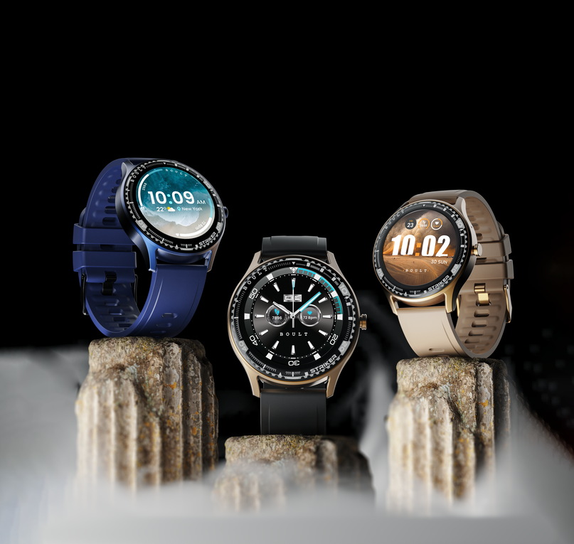 Boult Audio Striker Smartwatch with 1.3 inch Round HD Display Launched ...
