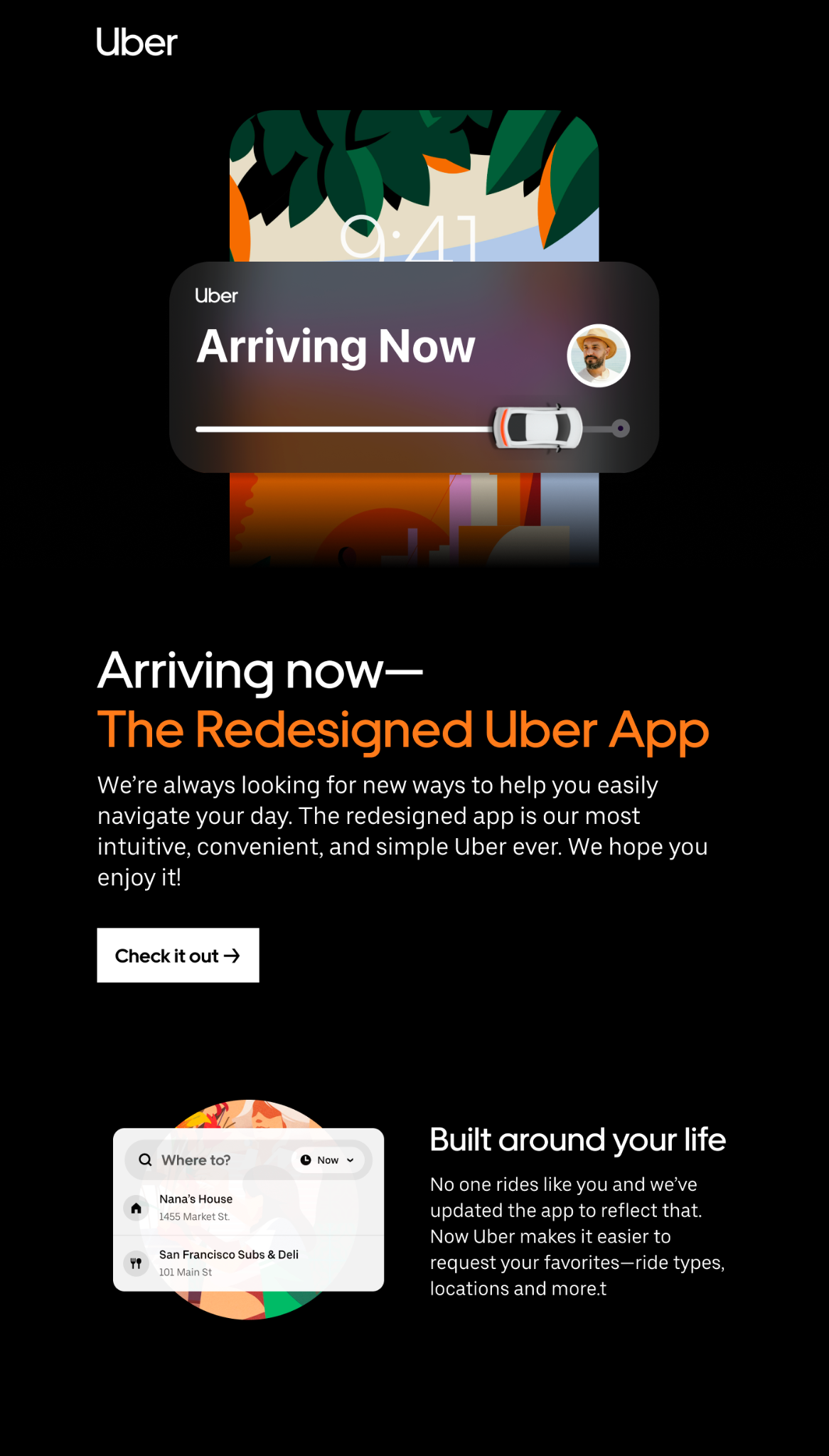 Redesigned Uber App Rolled out • TechVorm