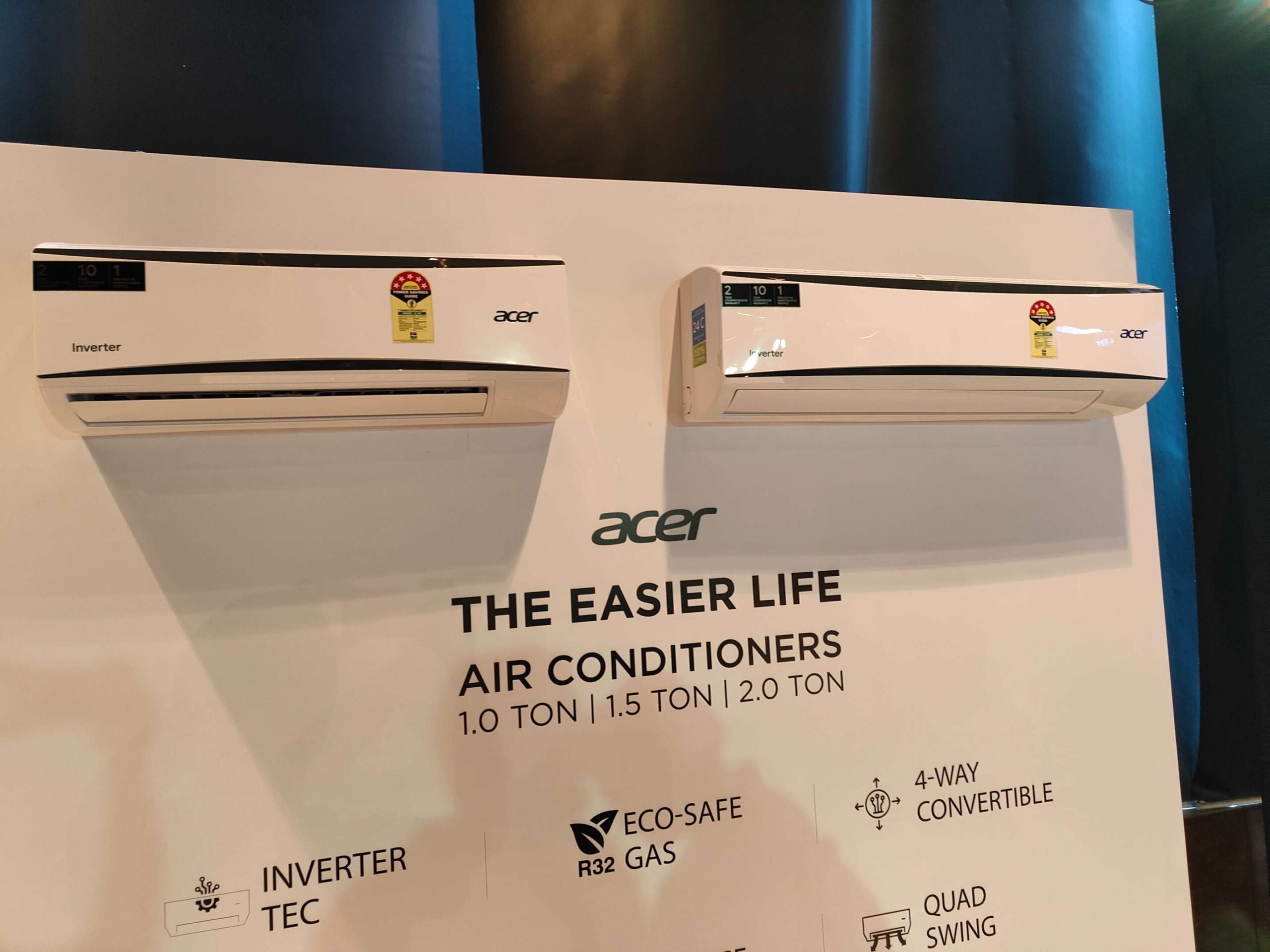 Indkal Technologies Launches Acer Air Conditioners, Washing Machines ...