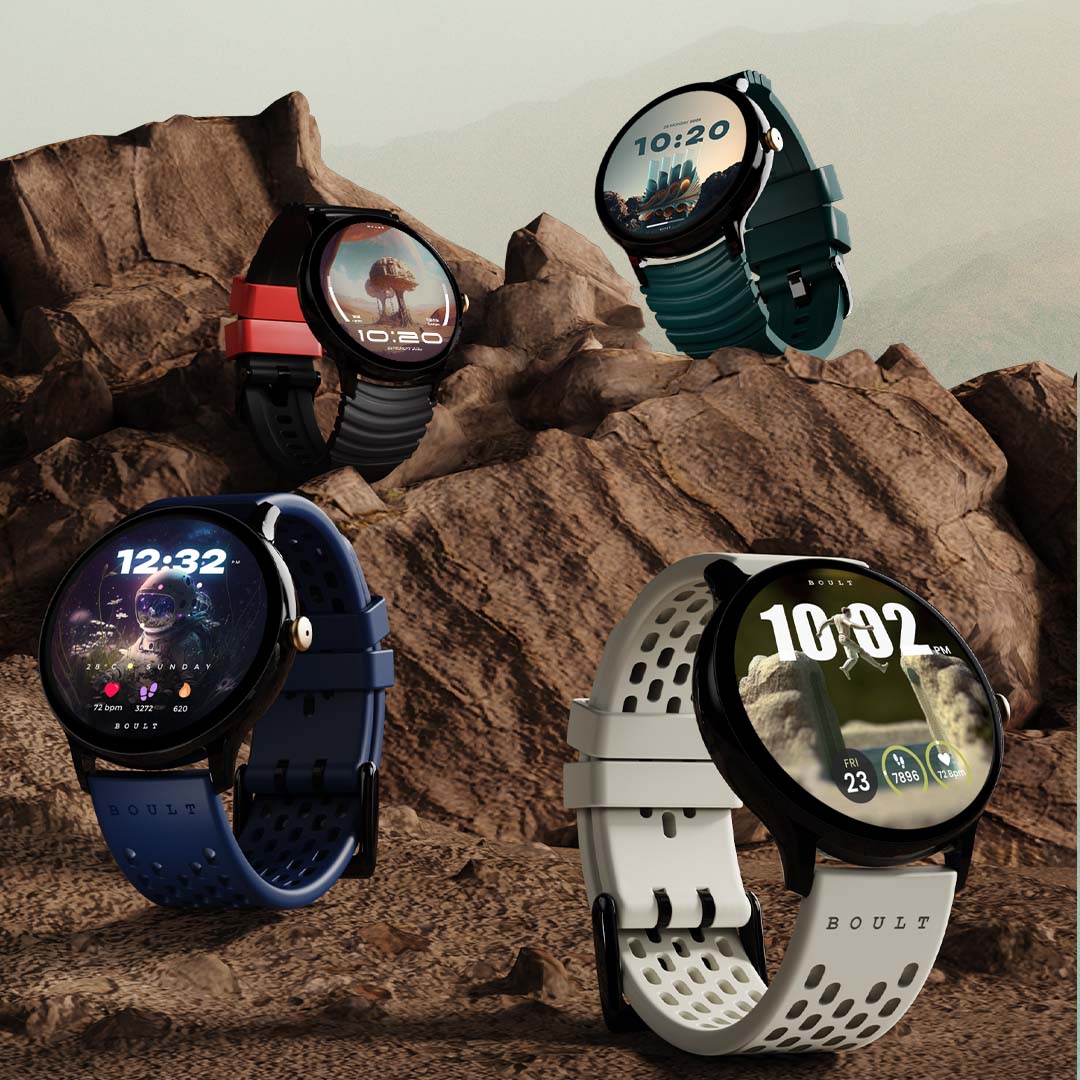 Boult Striker Plus Smartwatch with 1.39 inch Round HD Display, Launched ...