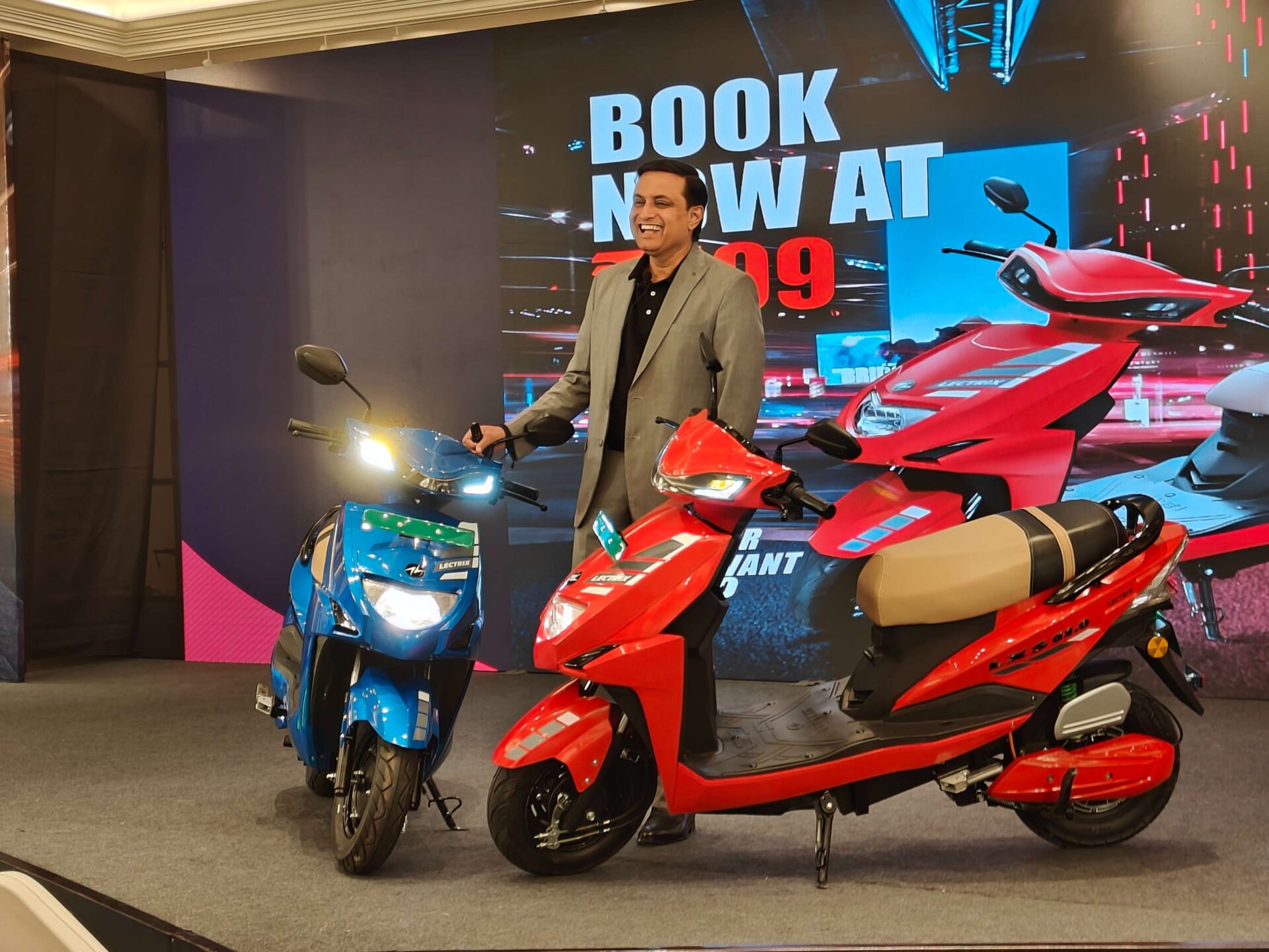 Lectrix EV Launches Two Electric Scooters - LXS G2.0 & 3.0 with 93 ...