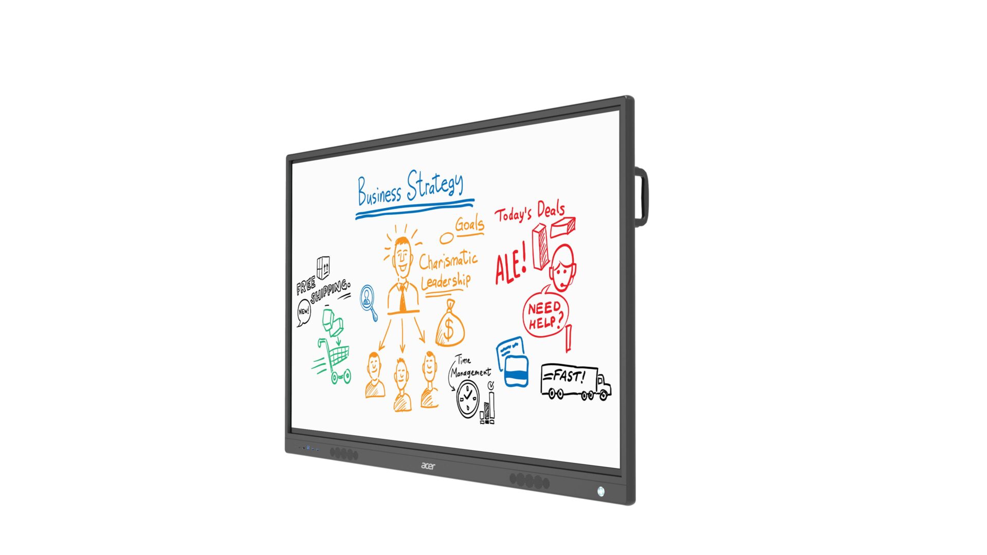 Acer IZ65A and IZ75A Interactive Flat Panels Announced • TechVorm