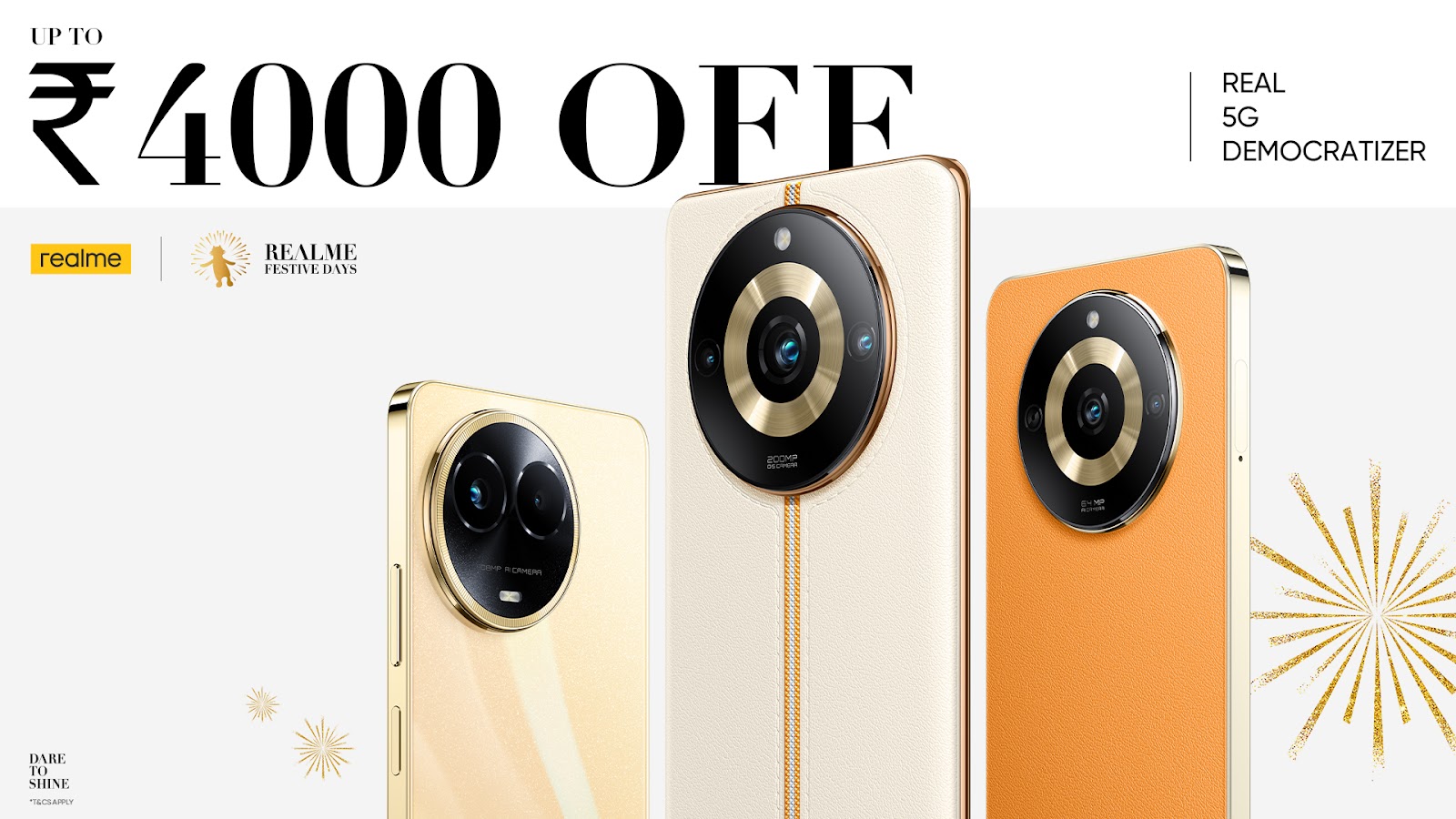 realme Festive Days Sale; Details of Offers on realme Smartphones ...