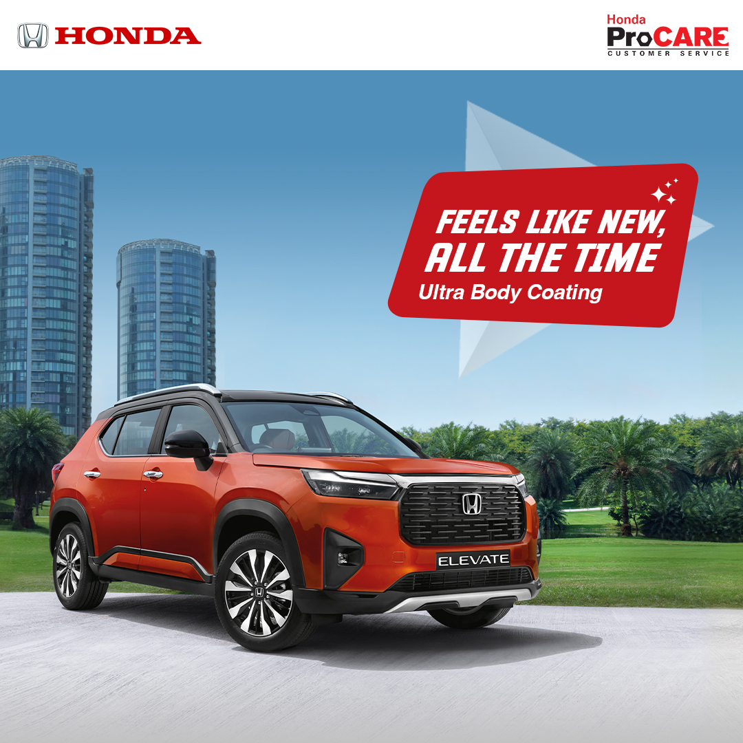 Honda Cars Introduces Ultra Body Coating for Enhanced Appeal & Vehicle ...