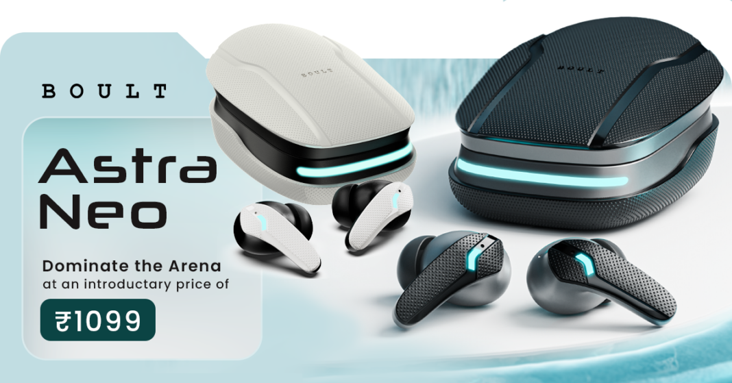 Boult Astra Neo TWS Earbuds Launched at INR 1099 • TechVorm