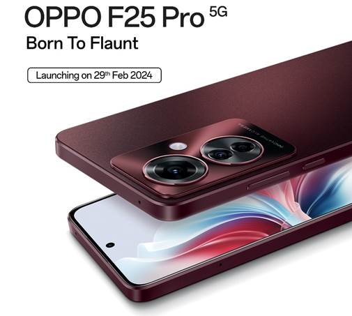 OPPO F25 Pro 5G with 6.7 inch 120Hz AMOLED Display, Launching in India ...