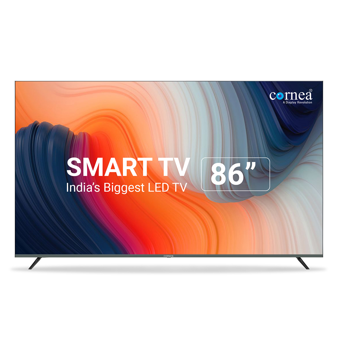 Cornea Frameless 86-inch Ultra HD (4K) LED Smart TV, Launched at INR 3 ...