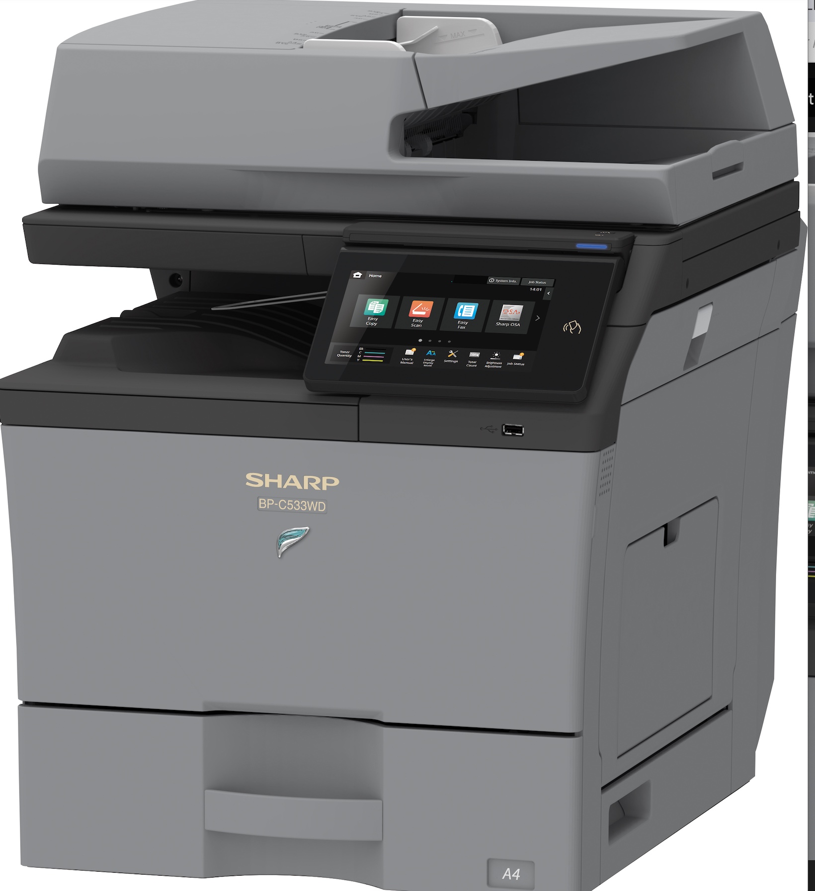 Sharp Colour Multifunctional Printer (BP-C533WD) and Interactive ...