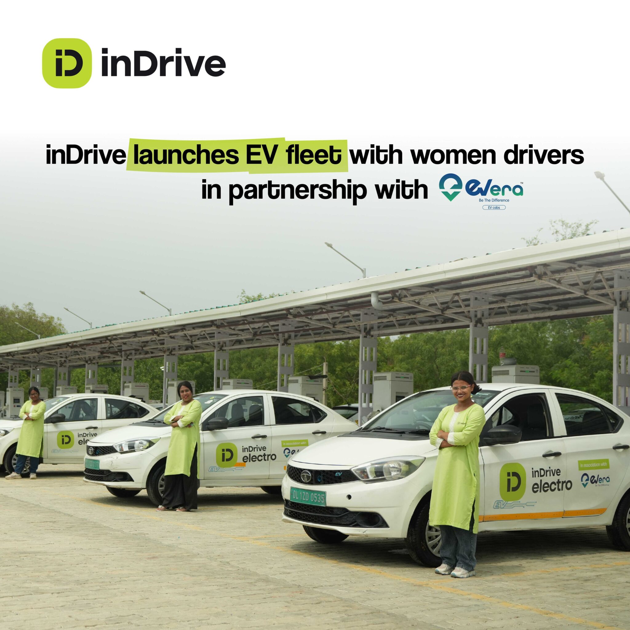 inDrive EV Fleet with Women Drivers Launched in Partnership with Evera ...