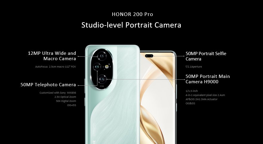 Upcoming HONOR 200 Pro will be Armed with 50MP Portrait Main Camera ...