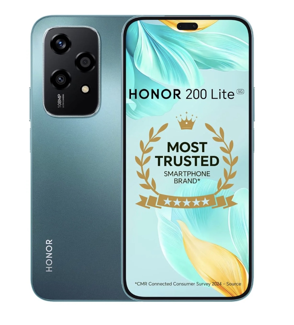 HONOR 200 Lite 5G with 6.7 inch FHD+ AMOLED Display, MTK Dimensity 6080 ...