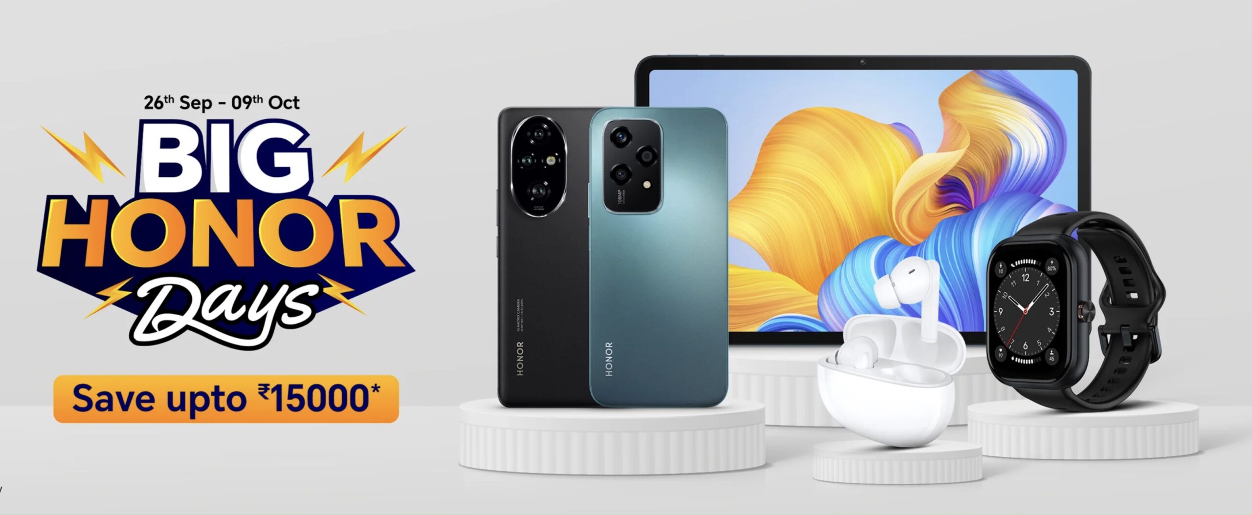 HONOR Products Availabe at Attractive Prices During Amazon Great Indian ...