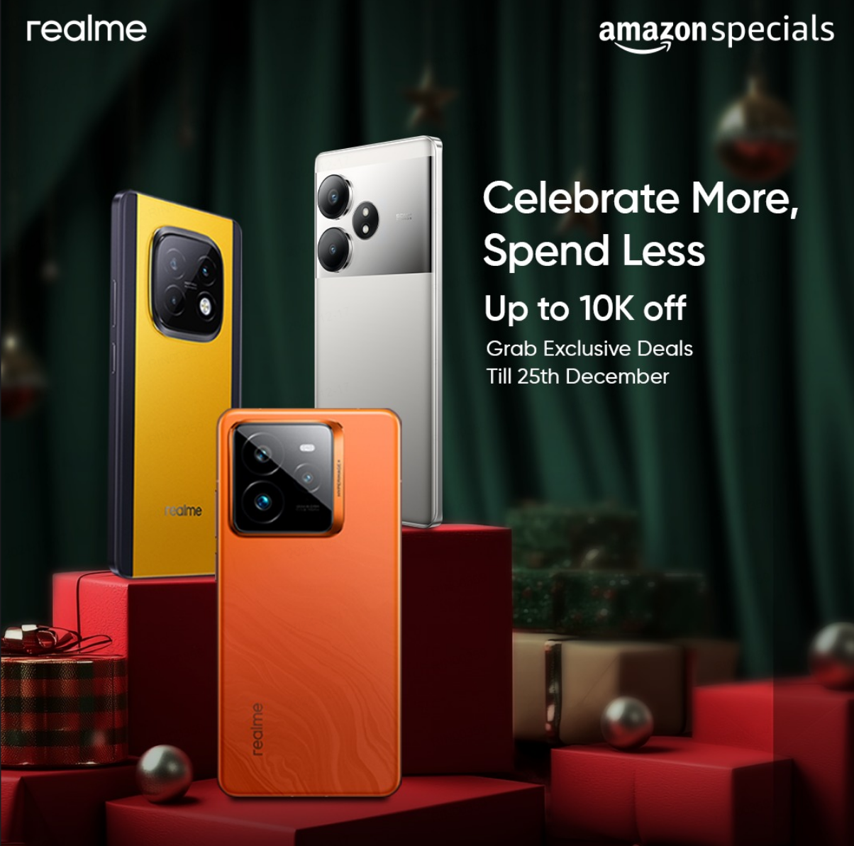 realme Holiday Season Sale Announced with Discounts up to INR 10,000 on ...
