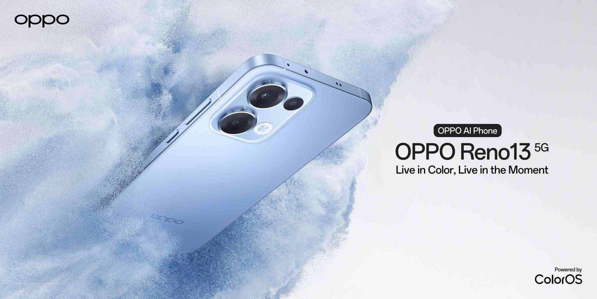 OPPO India Introduces the Sky-Blue & 512GB Variant of Reno13 5G • TechVorm