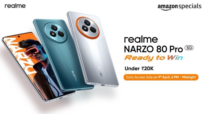 realme Narzo 80 Pro 5G and 80x 5G Launching in India on 9th April with Attractive Offers • TechVorm
