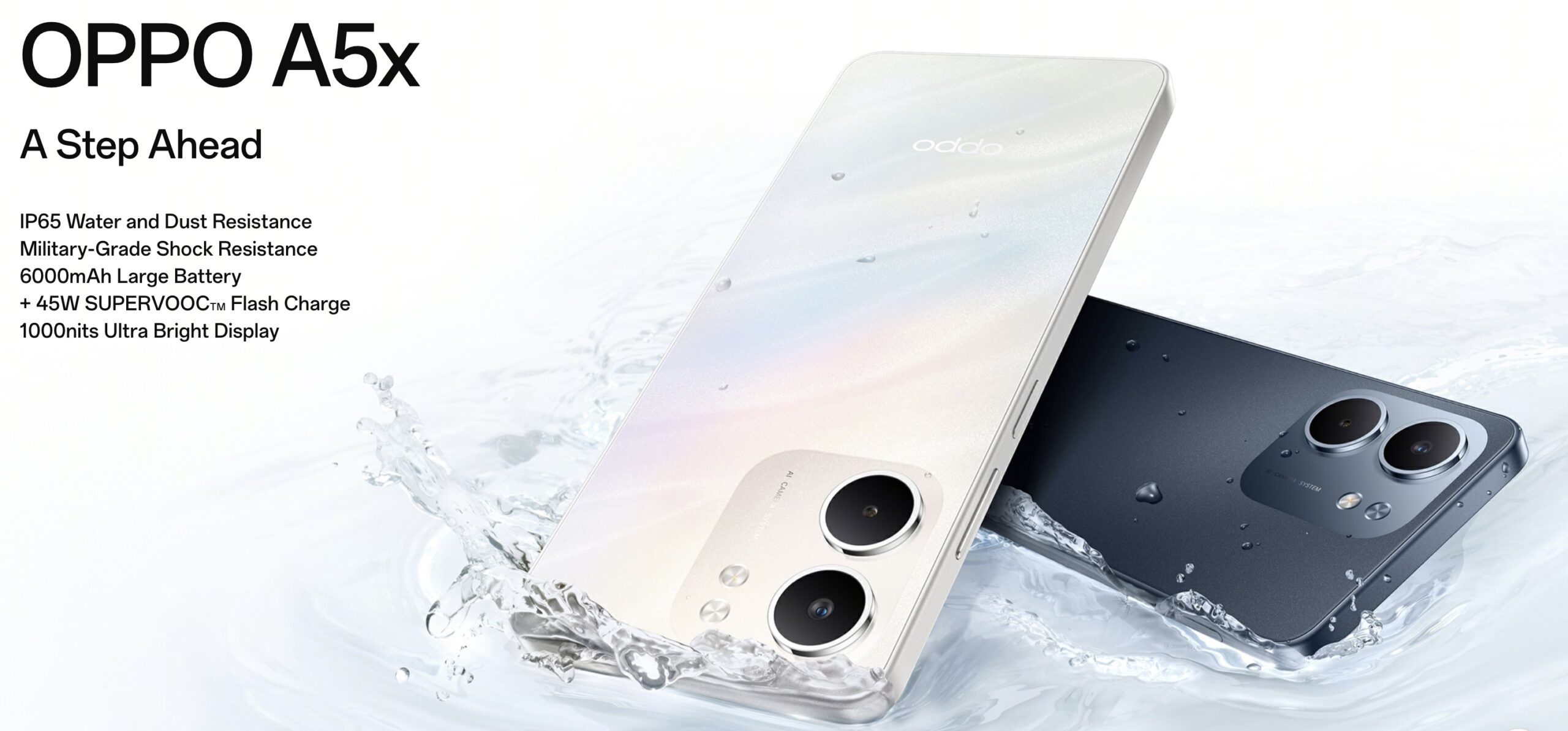 OPPO A5x 5G with 6000mAh Battery, Military-Grade Durability, Launched ...