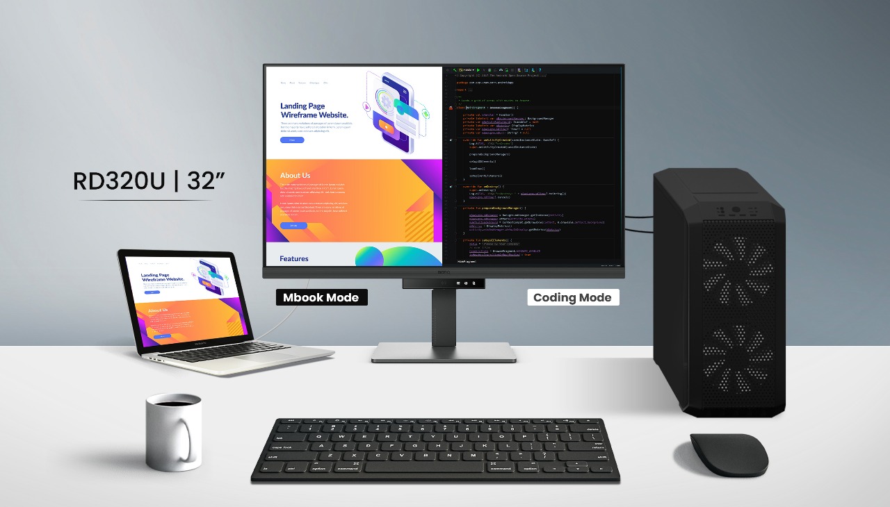 BenQ 32 inch 4K RD Series Monitors with DualView, Launched in India ...