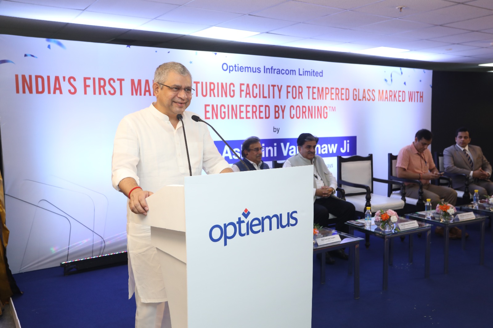 First Tempered Glass Manufacturing Facility Opened by Optiemus in Noida, UP, India • TechVorm