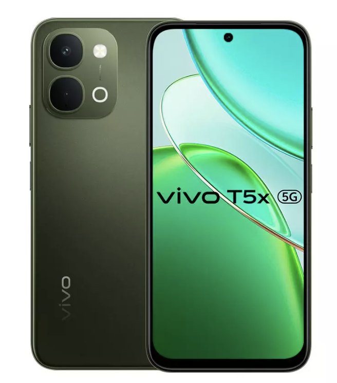 vivo T5x 5G with MTK Dimensity 7400 Turbo Processor, 7200mAh Battery ...