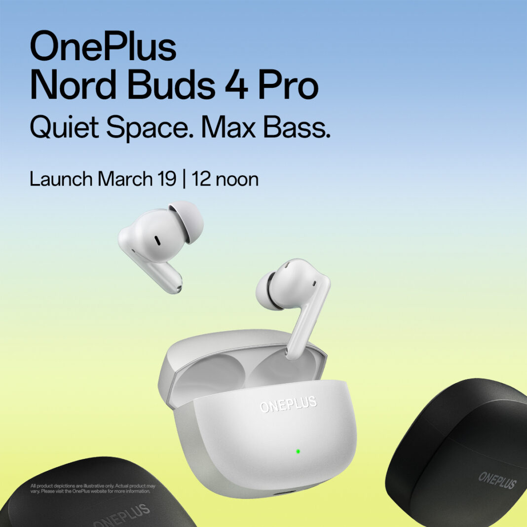 OnePlus Nord Buds 4 Pro with real-time ANC Launching in India on 19th ...
