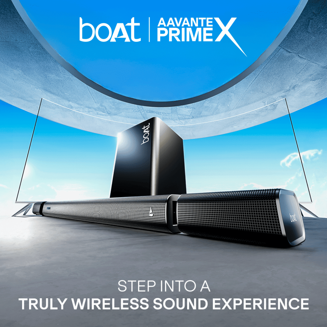boAt Launches Aavante Prime X Truly Wireless Soundbar • TechVorm